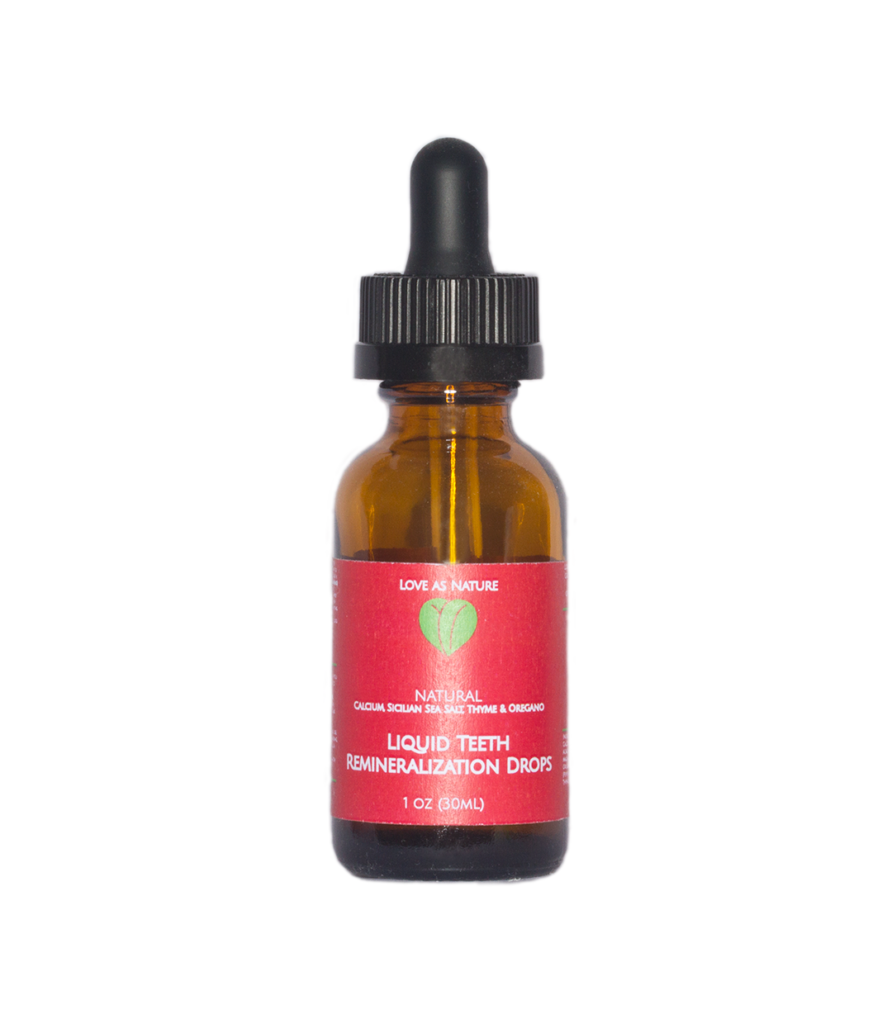 All Natural Teeth Remineralizing Drops - Love as Nature